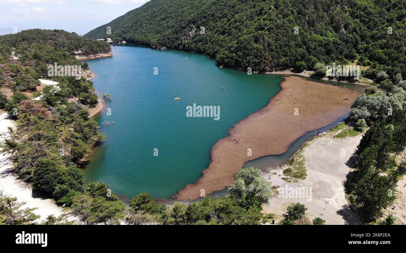 Located in Amasya, Turkey, Lake Boraboy is one of the most beautiful ...
