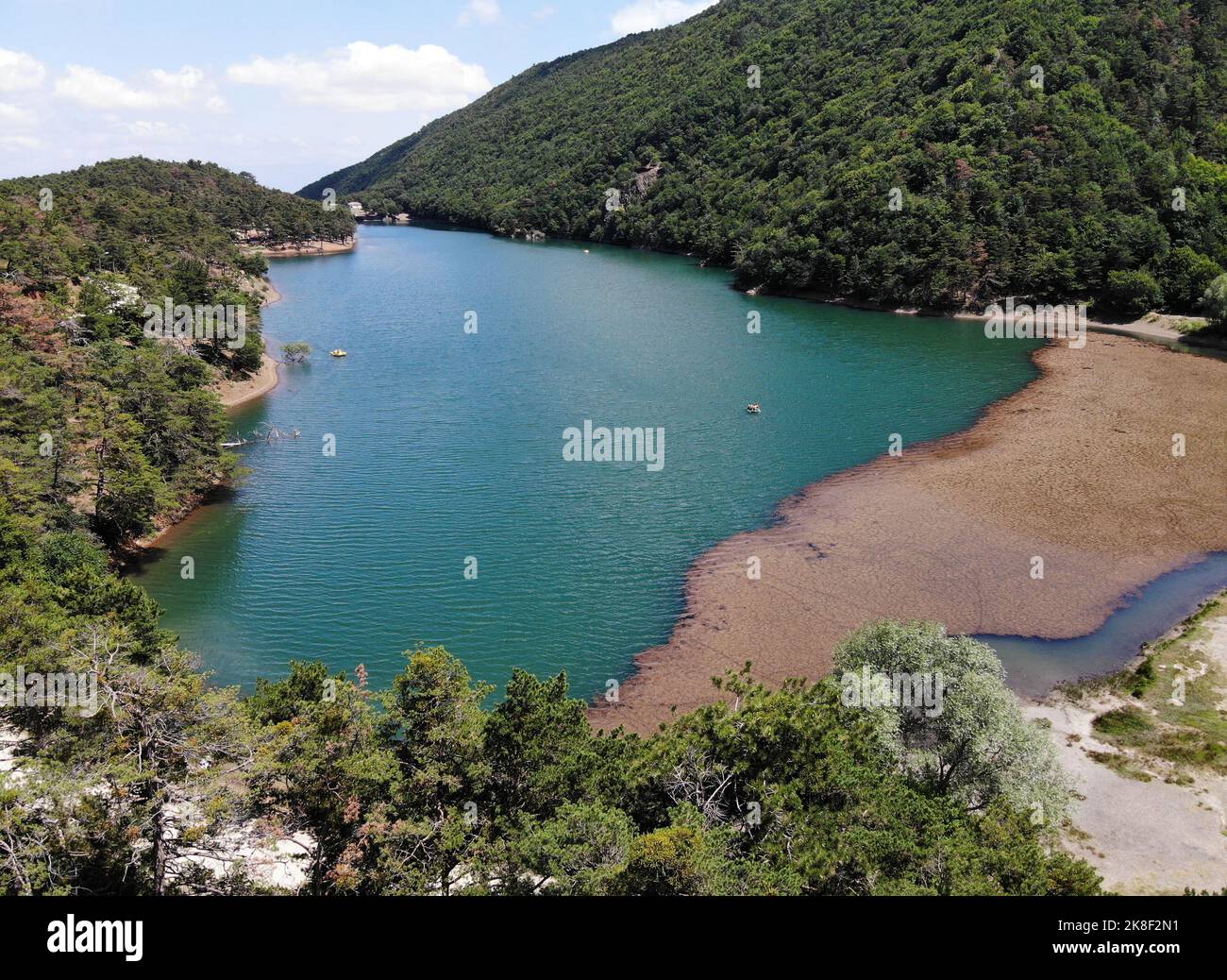 Located in Amasya, Turkey, Lake Boraboy is one of the most beautiful ...