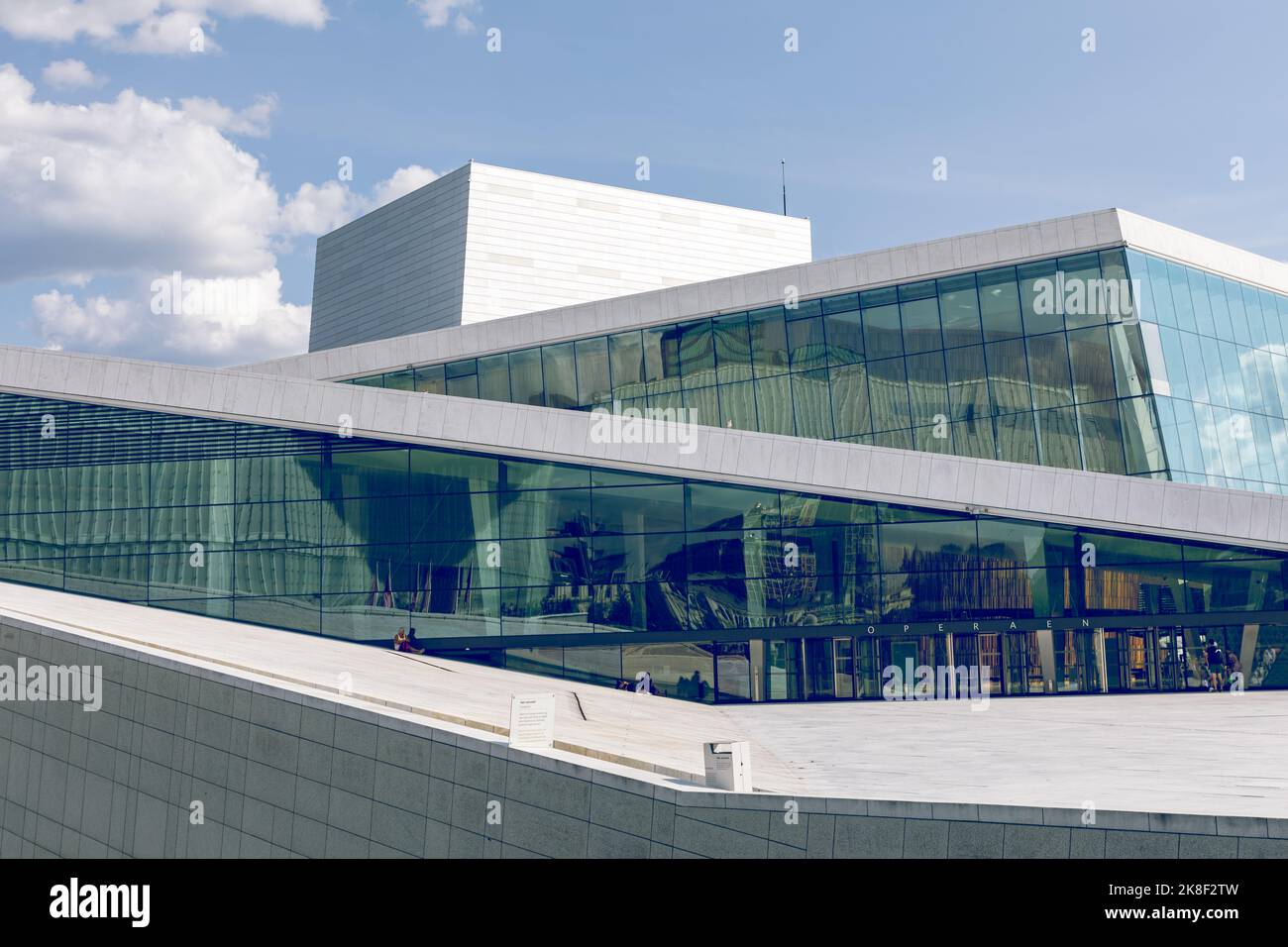 Modern architecture of Oslo, Norway Stock Photo - Alamy