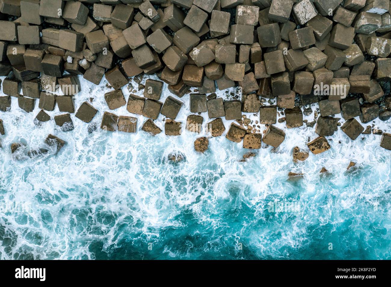 Drone aerial nature marine seashore hi-res stock photography and images ...