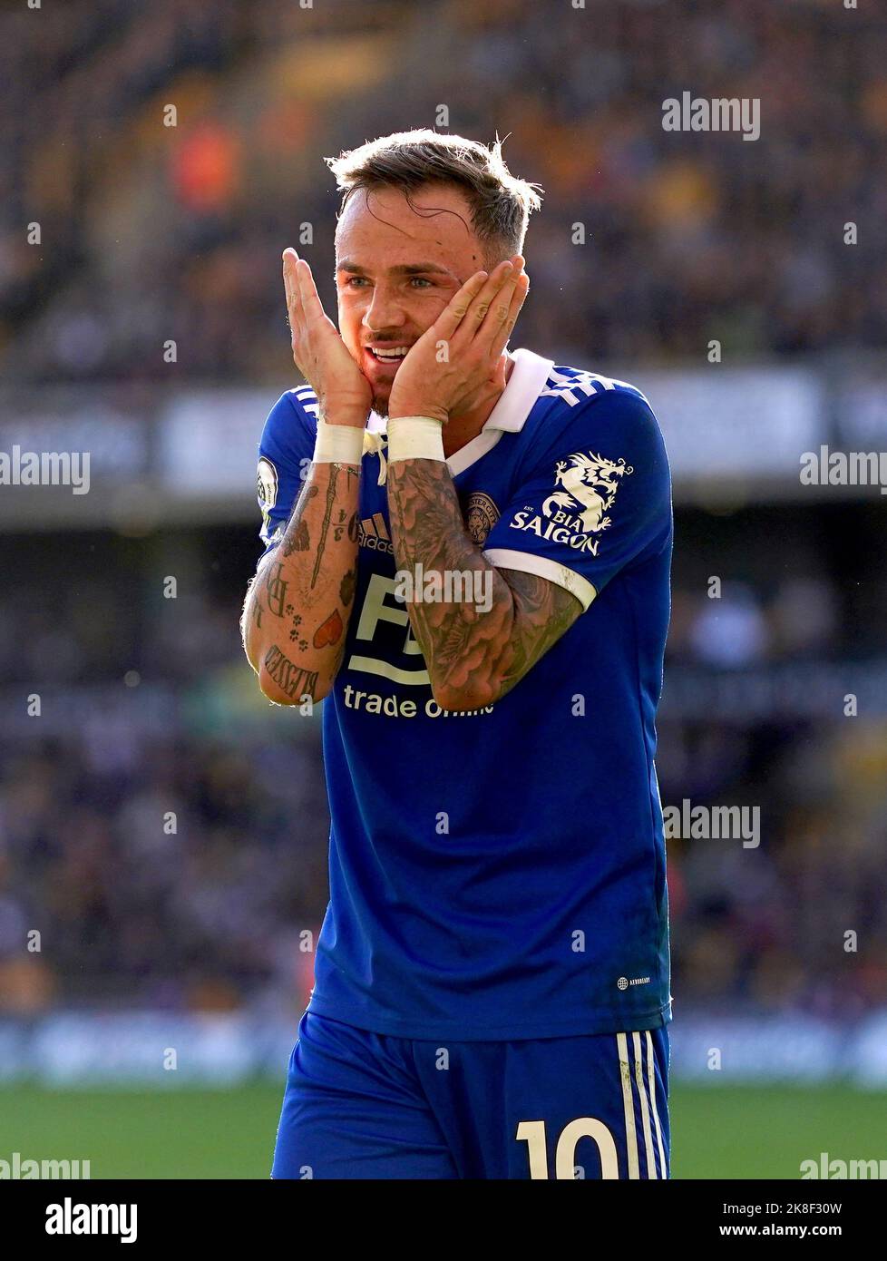 James maddison wolves october 2022 hi-res stock photography and images ...