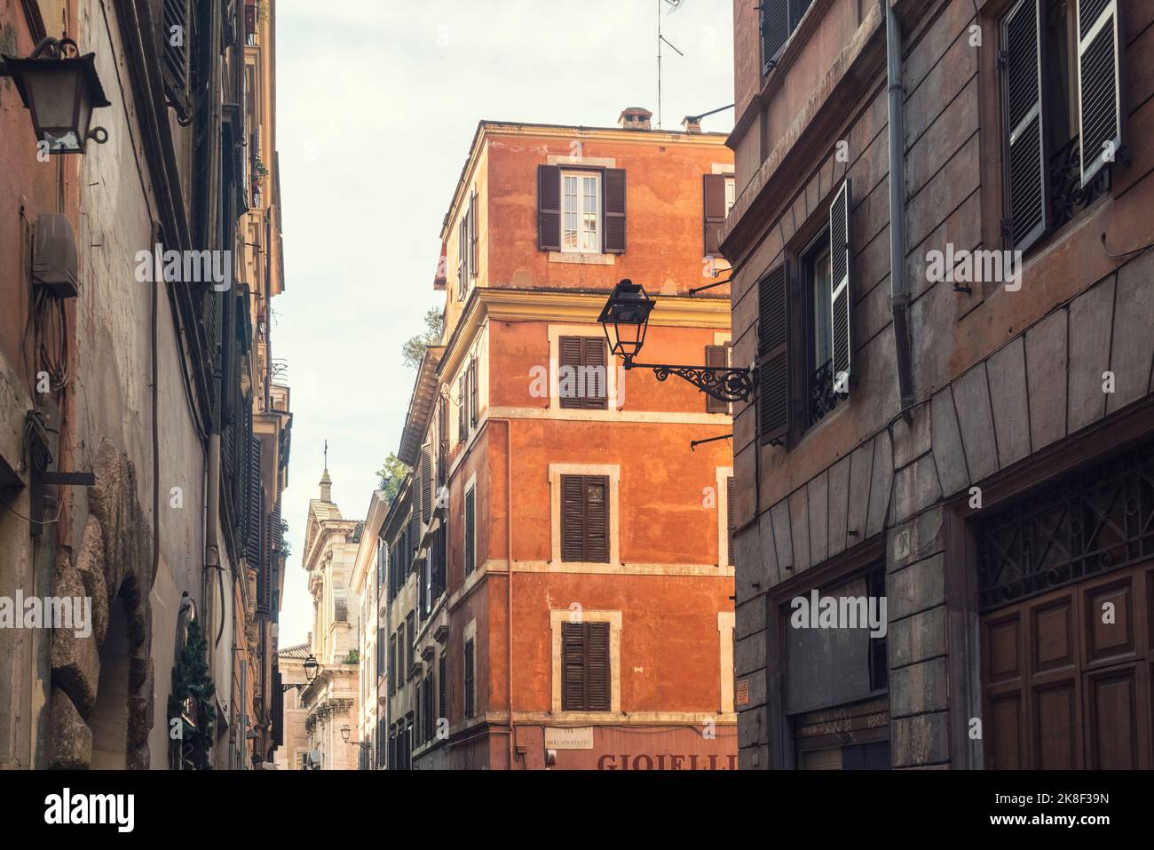 Historic buildings in the historic area in Rome, Rome, Italy Stock ...