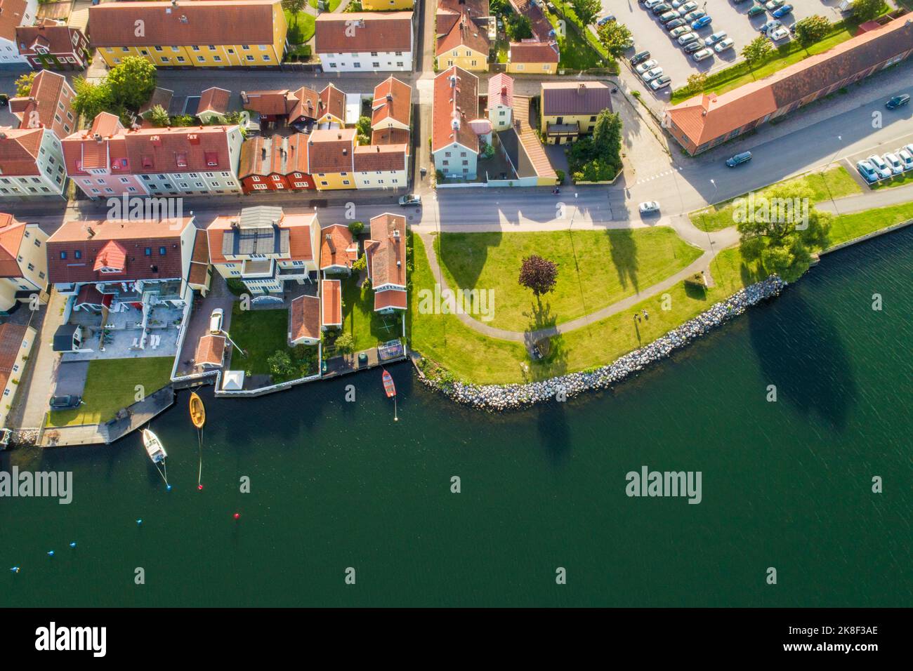 Old city of Västervik in summer, Västervik, Sweden Stock Photo - Alamy
