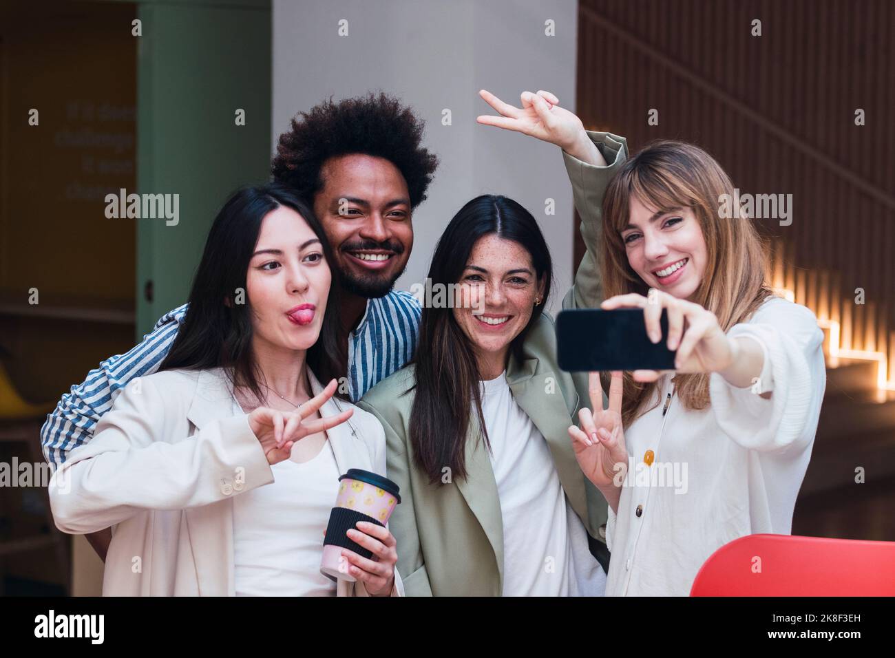 Business team taking break hi-res stock photography and images - Alamy