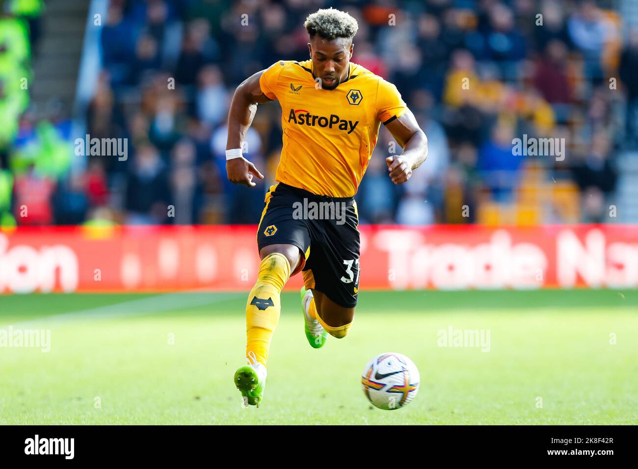 Wolverhampton, West Midlands, UK. 23rd October 2022; Molineux Stadium ...