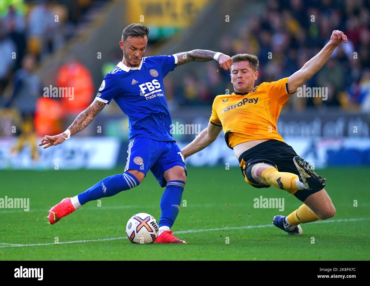 James maddison wolves october 2022 hi-res stock photography and images ...