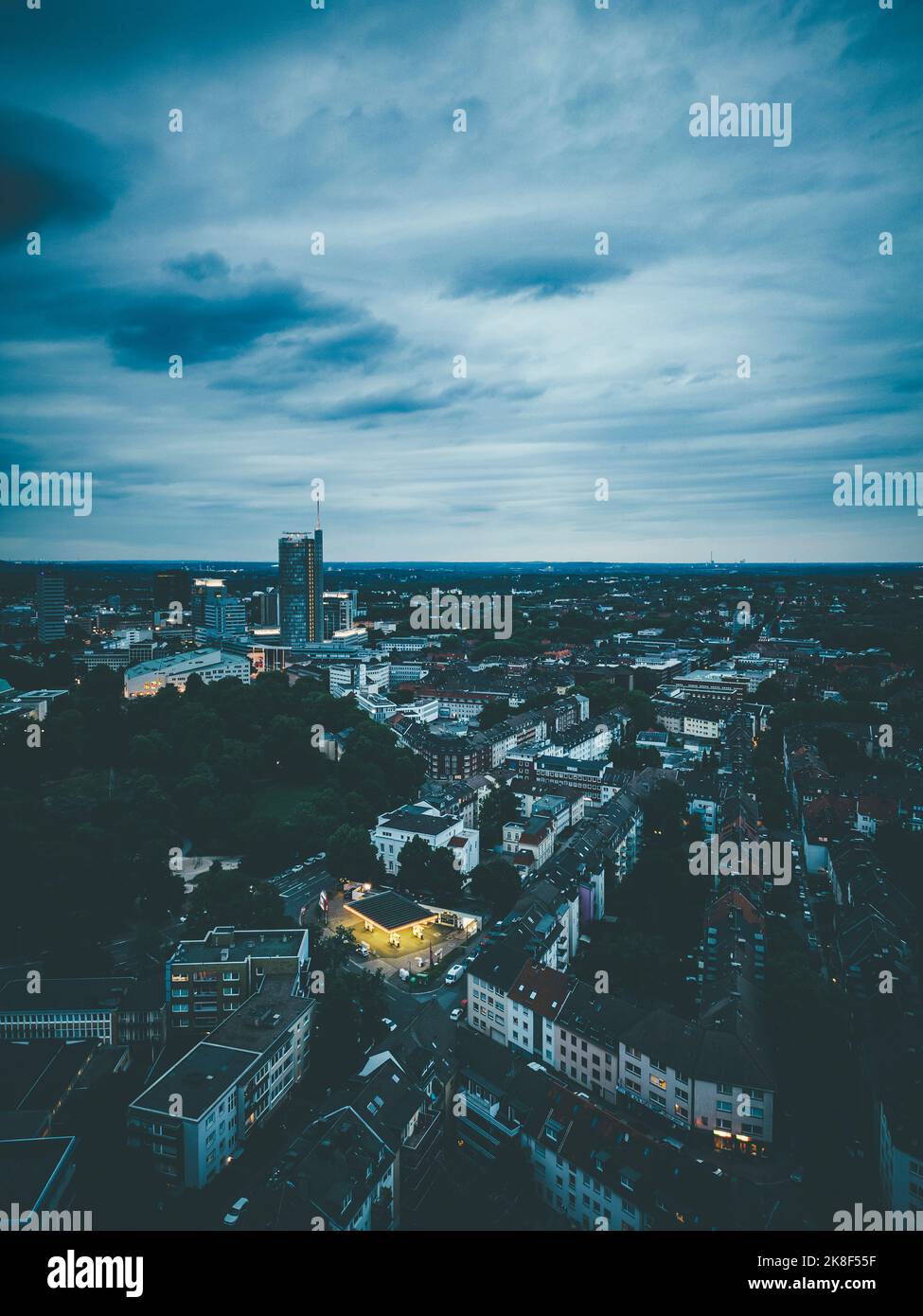 Essen aerial hi-res stock photography and images - Alamy