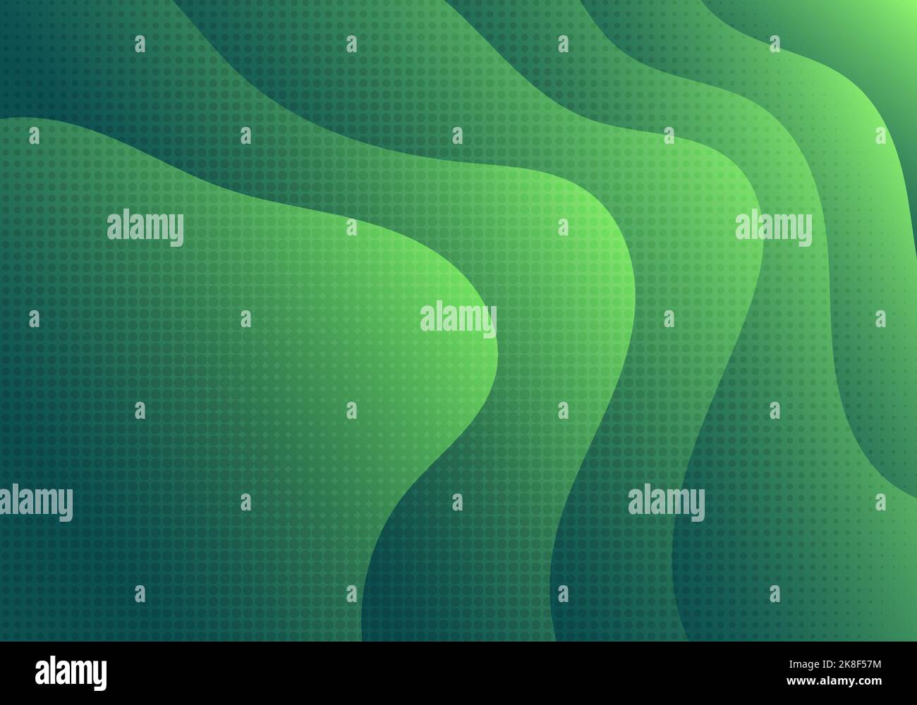 Abstract gradient green colors vivid design decorative style. Clear ...