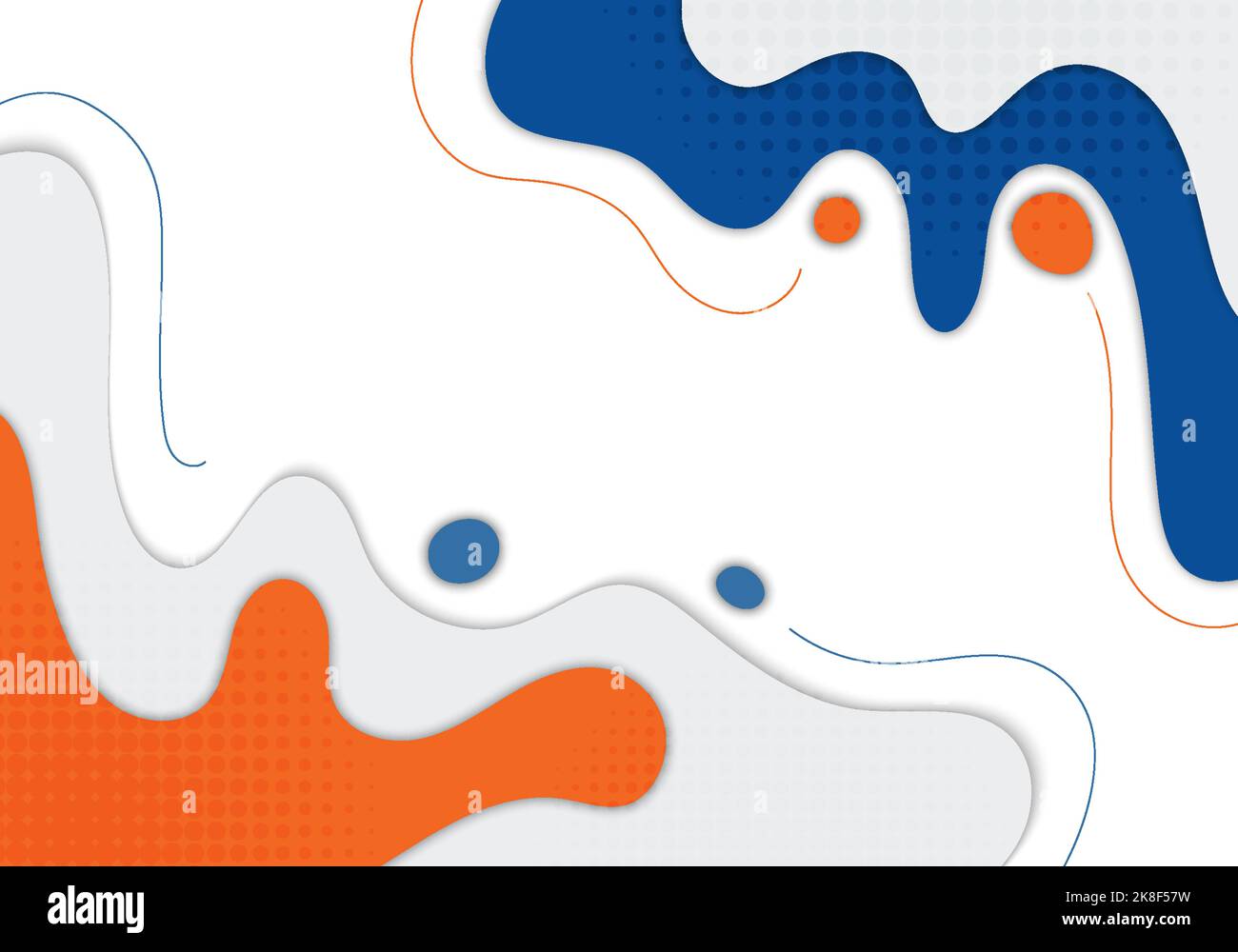 Abstract colorful doodle free shape design decorative artwork ...