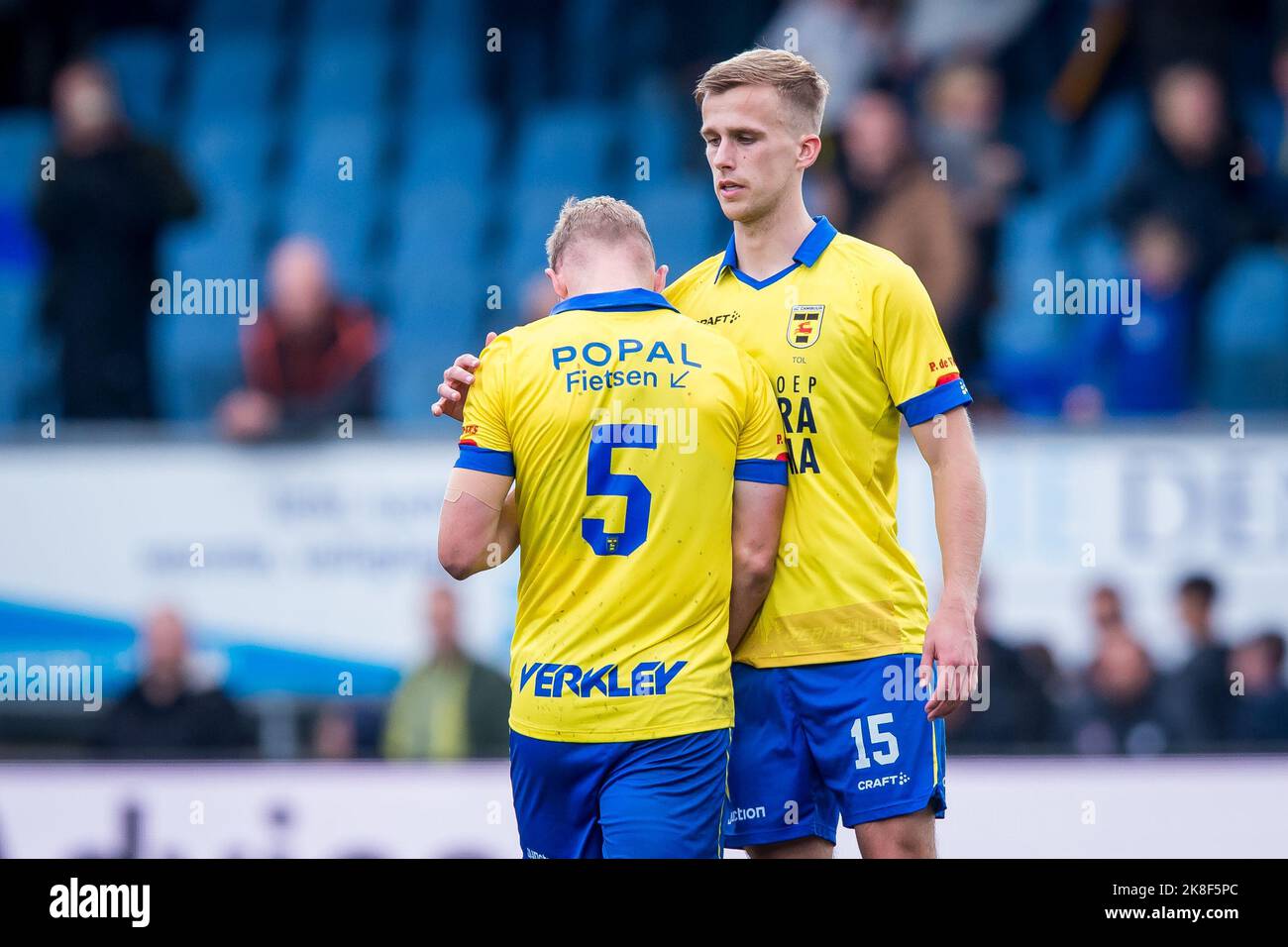 LEEUWARDEN - (lr) Doke Schmidt of SC Cambuur, Marco Tol of SC Cambuur ...