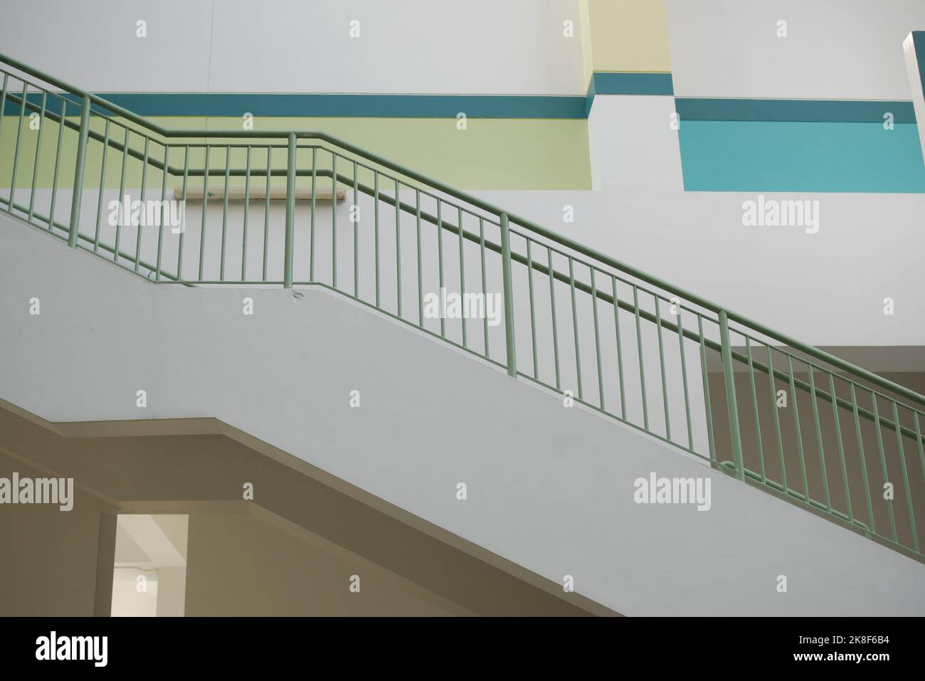 front view of brick stair outdoor Stock Photo - Alamy