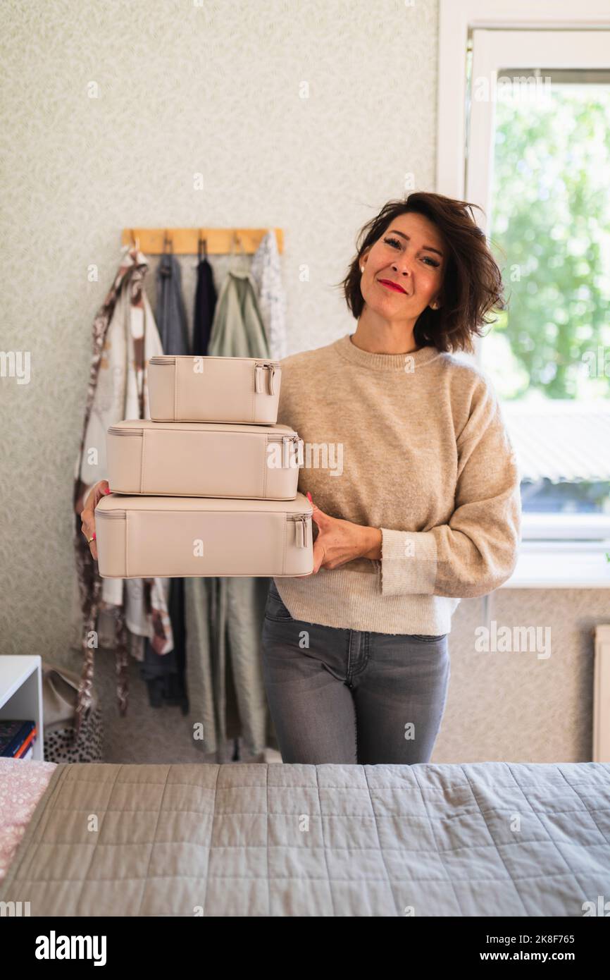 Stack of bags hi-res stock photography and images - Alamy