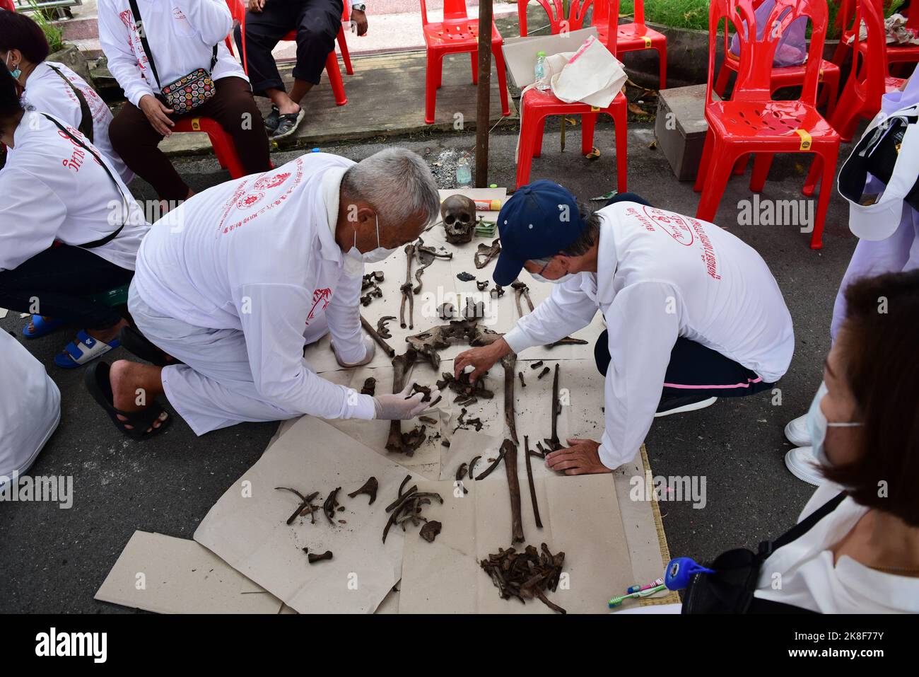 Bangkok, Thailand. 22nd Oct, 2022. Volunteers, participated in the ...