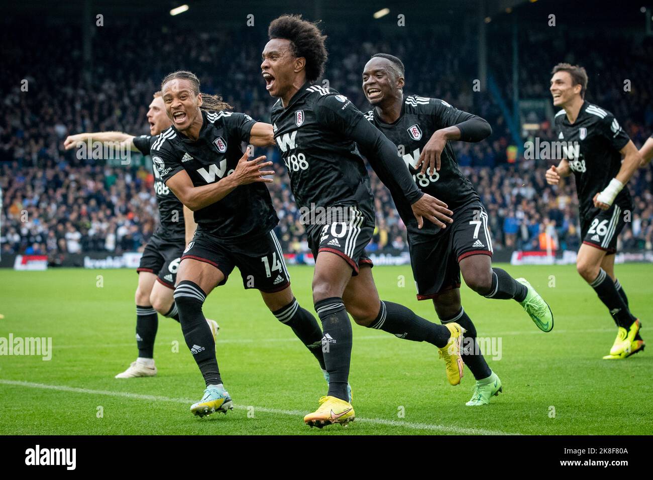 Fulham celebrate goal 2022 hi-res stock photography and images - Alamy