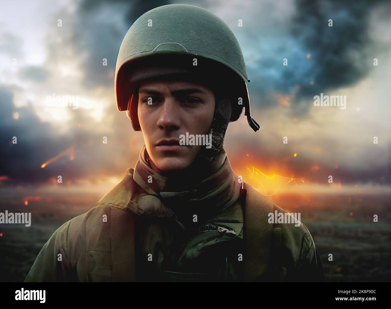 Combat exhaustion hi-res stock photography and images - Alamy