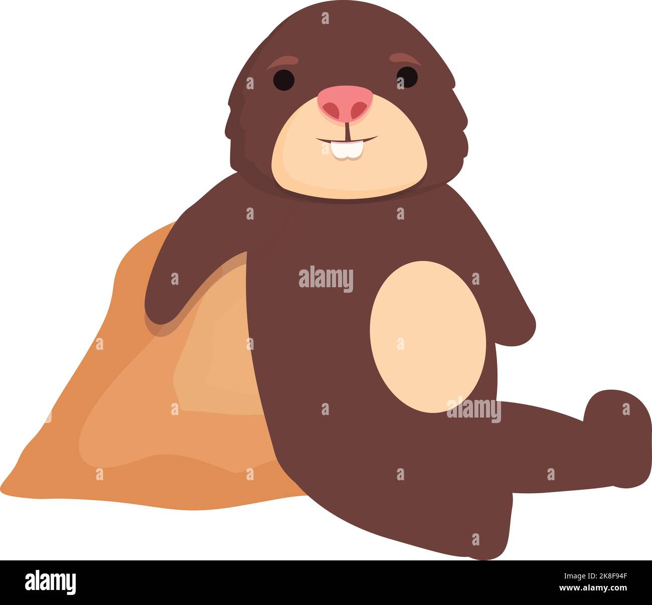 Underground animal hole ground Cut Out Stock Images & Pictures - Alamy