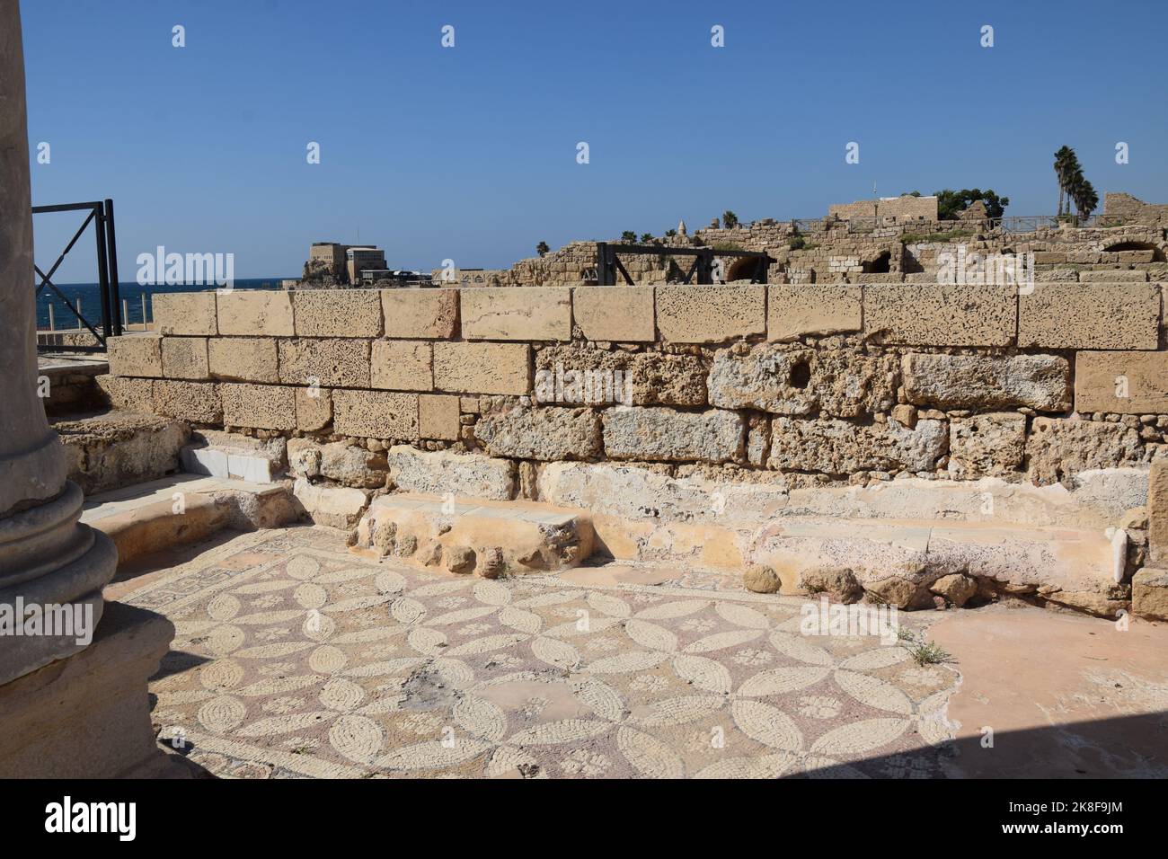 Bathhouse Complex - Remains of the fortified medieval city - Caesarea ...