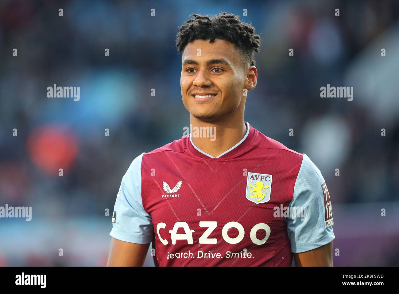 Ollie Watkins #11 of Aston Villa following the Premier League match ...
