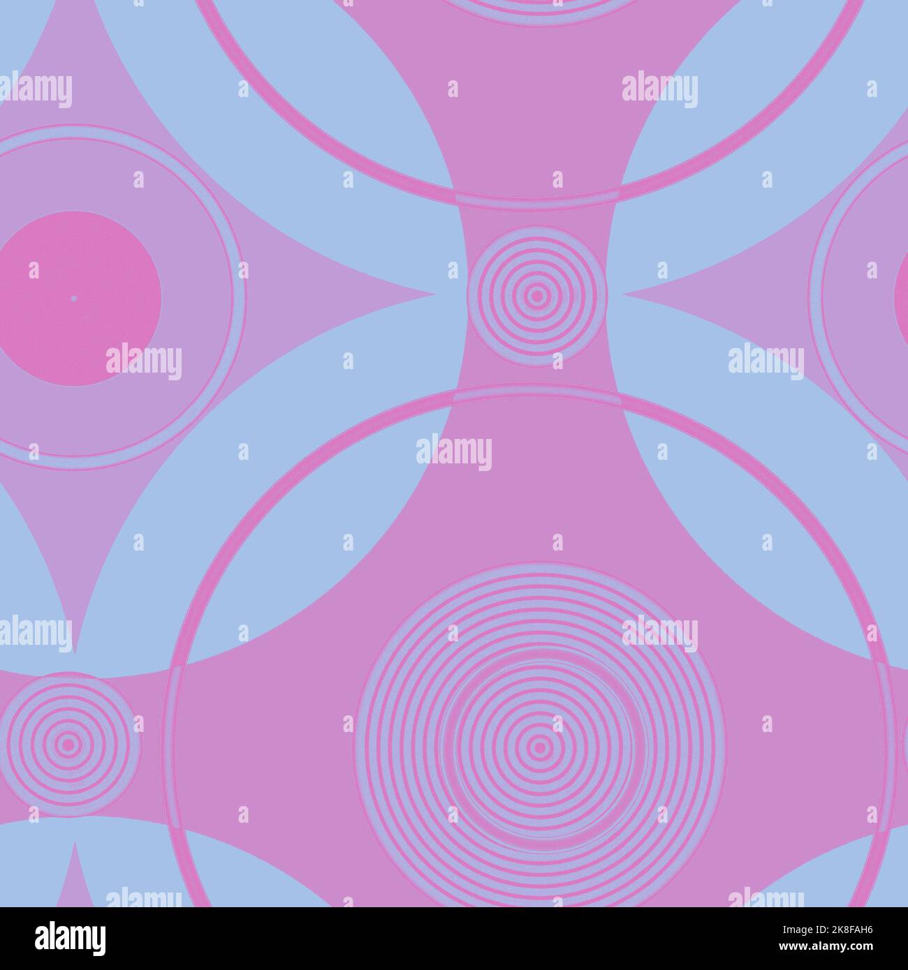 Seamless Geometric In Pink And Azure Abstract Modern Pattern Created