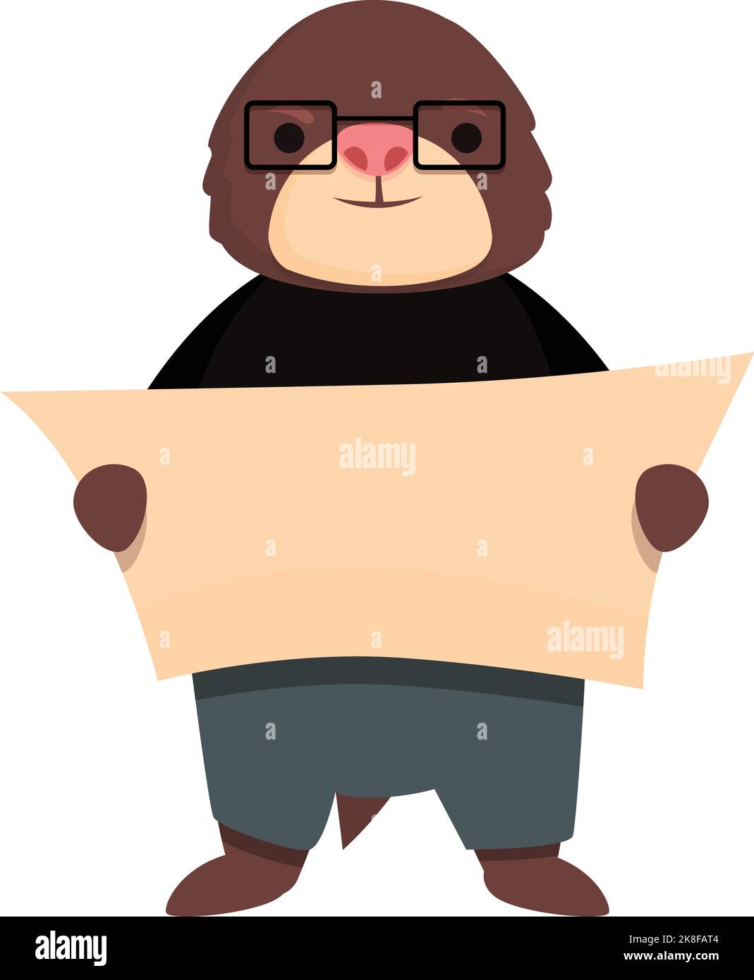 Mole molehill on garden Stock Vector Images - Alamy