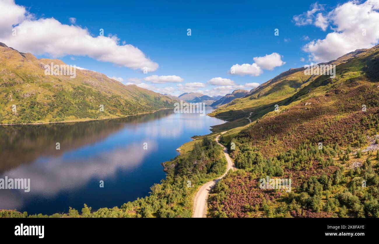 Glenfinnan Viaduct and Loch Shiel, Scotland Stock Photo - Alamy