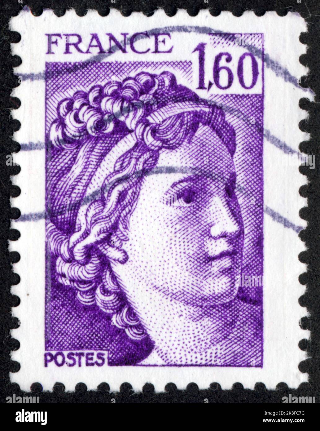 Timbre oblitere hi-res stock photography and images - Alamy