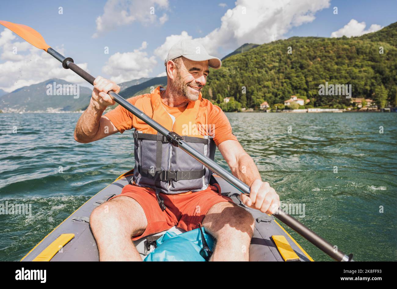 Man lake day hi-res stock photography and images - Alamy