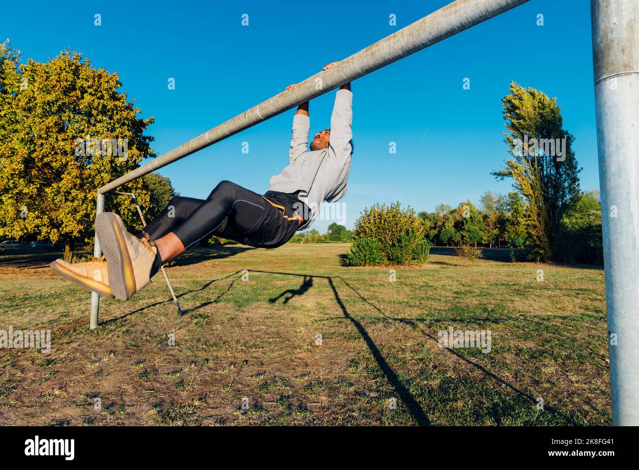 Hanging on pole hi-res stock photography and images - Alamy