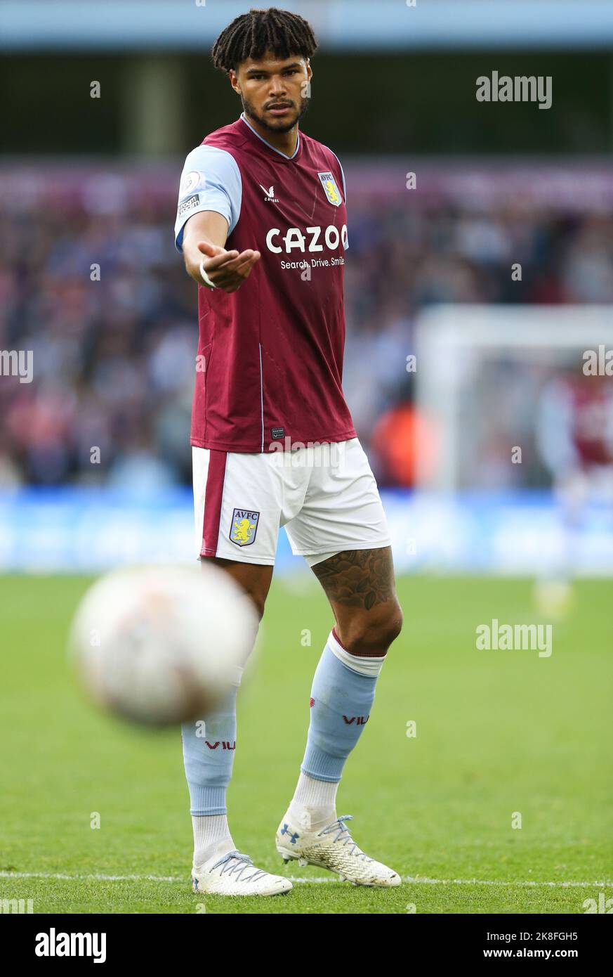 Aston Villa's Tyrone Mings during the Premier League match at Villa ...