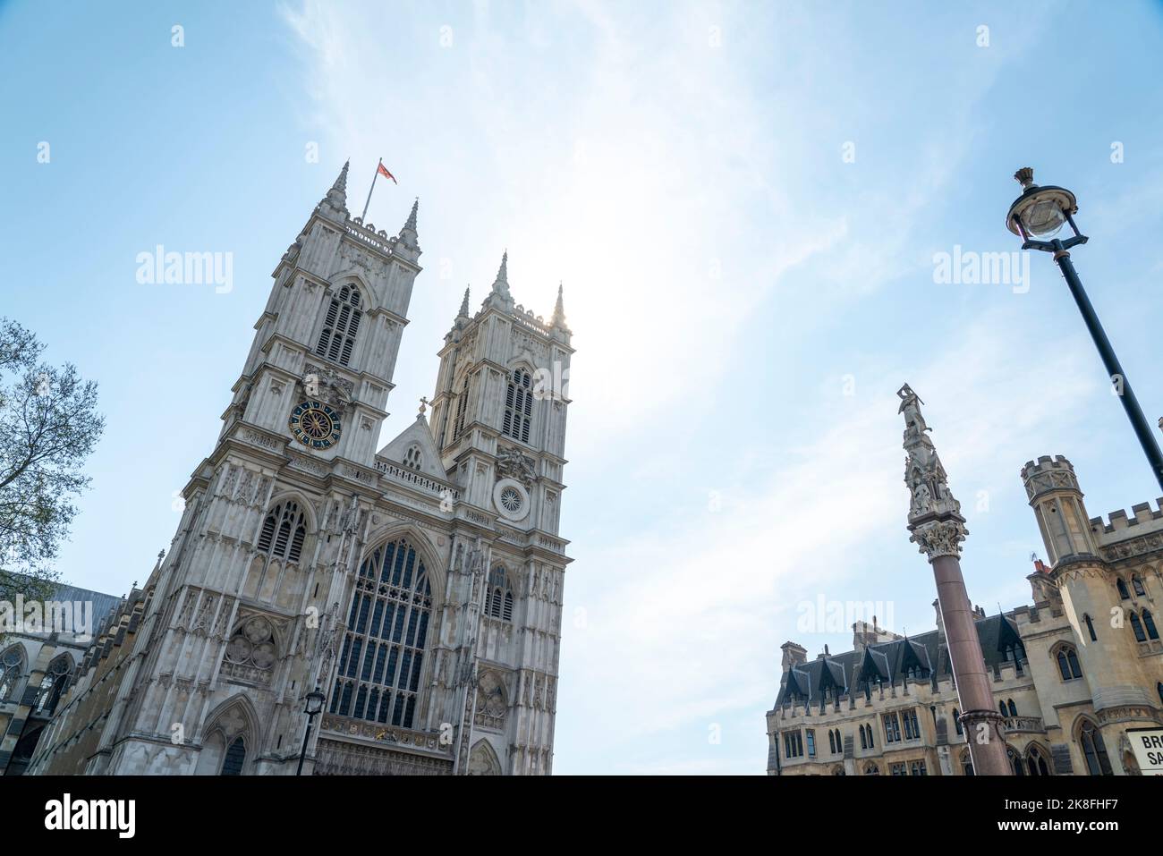 UK, England, London, Facade of Westminster Abbey Stock Photo - Alamy