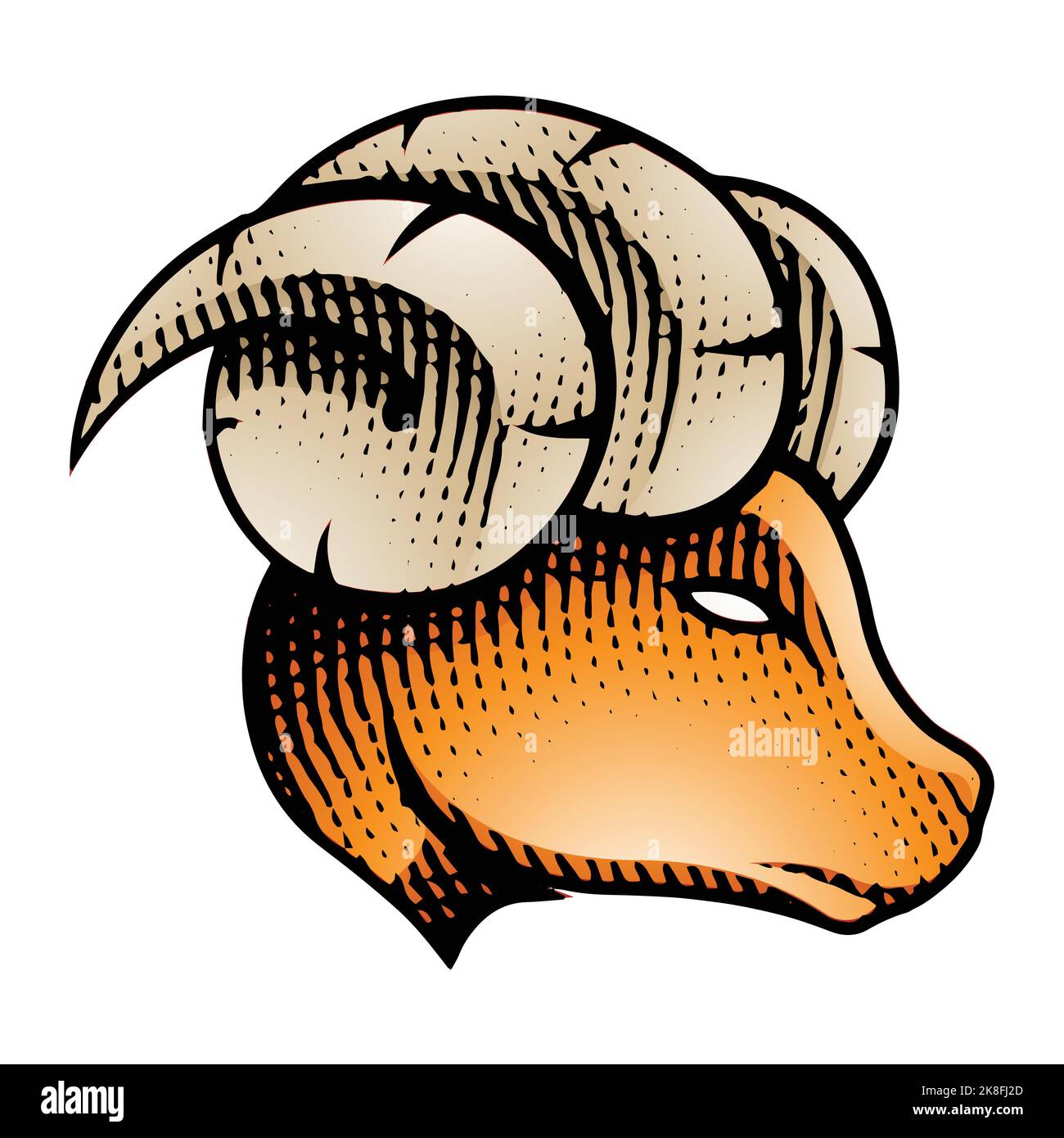 Ram profile Stock Vector Images - Alamy