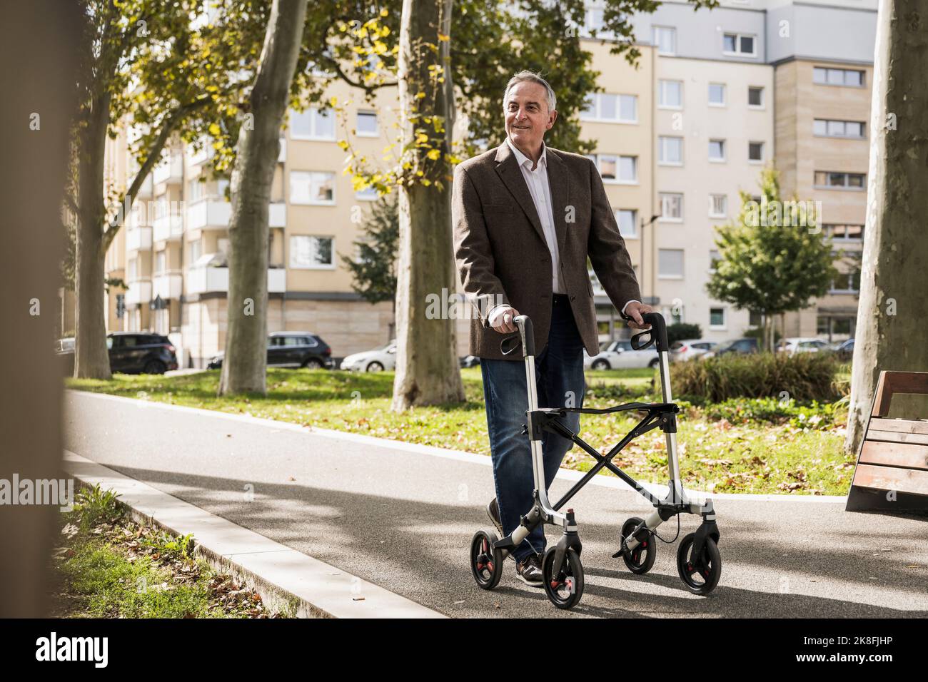 Mobility walking frame hi-res stock photography and images - Alamy