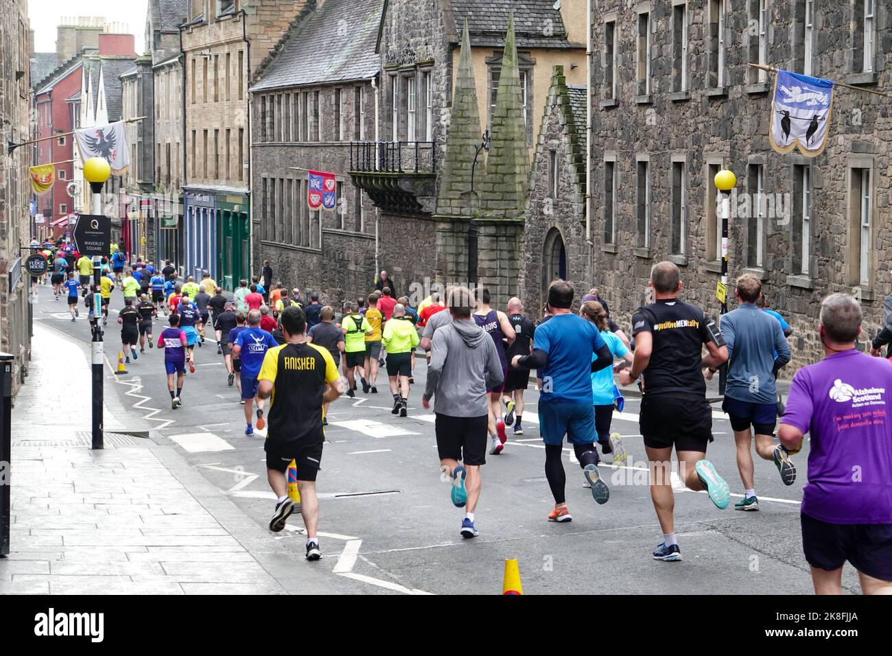 Edinburgh, Scotland, 23 Oct 2022, Edinburgh Men’s 10K, on the Royal ...