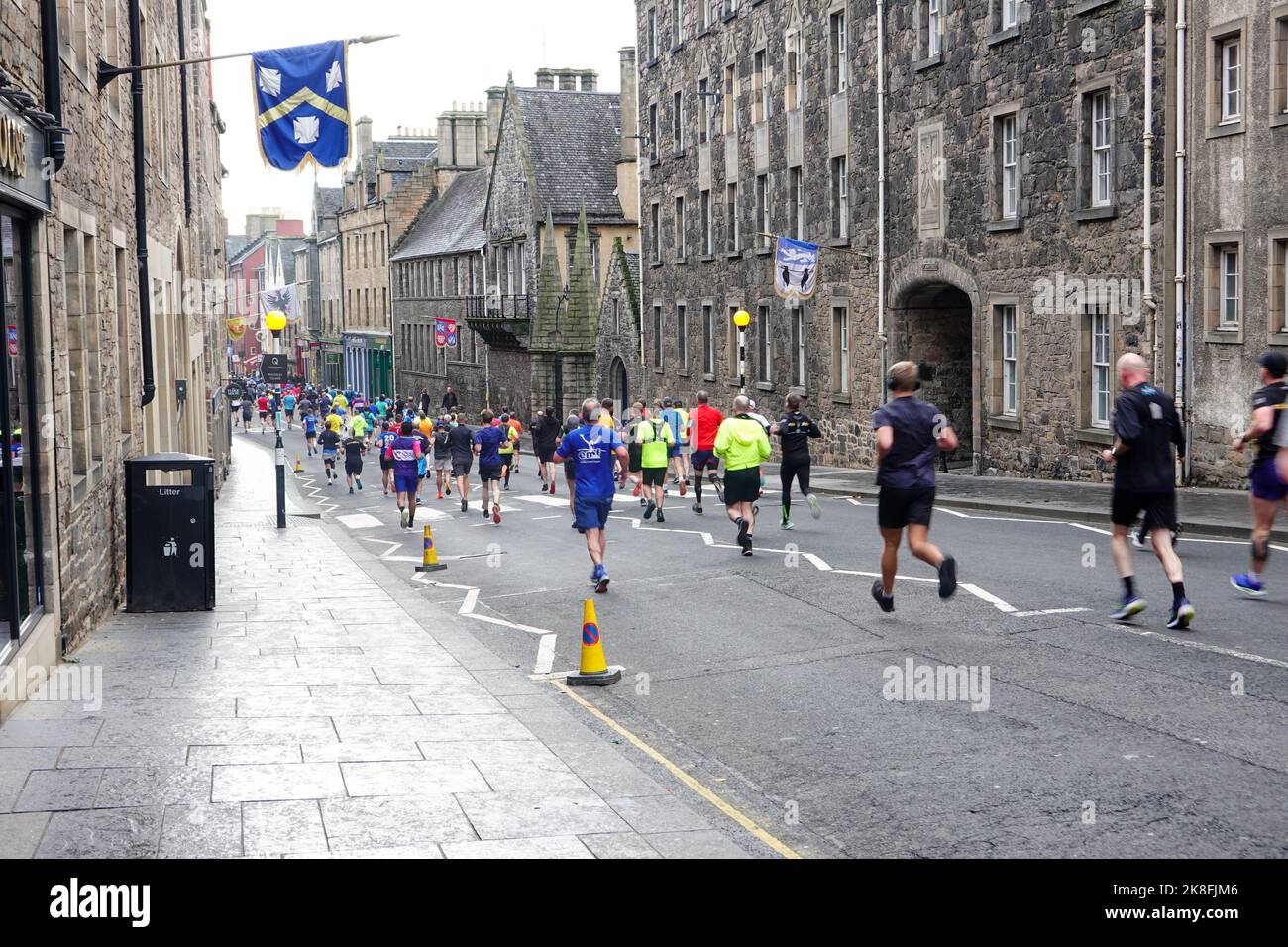 Edinburgh, Scotland, 23 Oct 2022, Edinburgh Men’s 10K, on the Royal ...