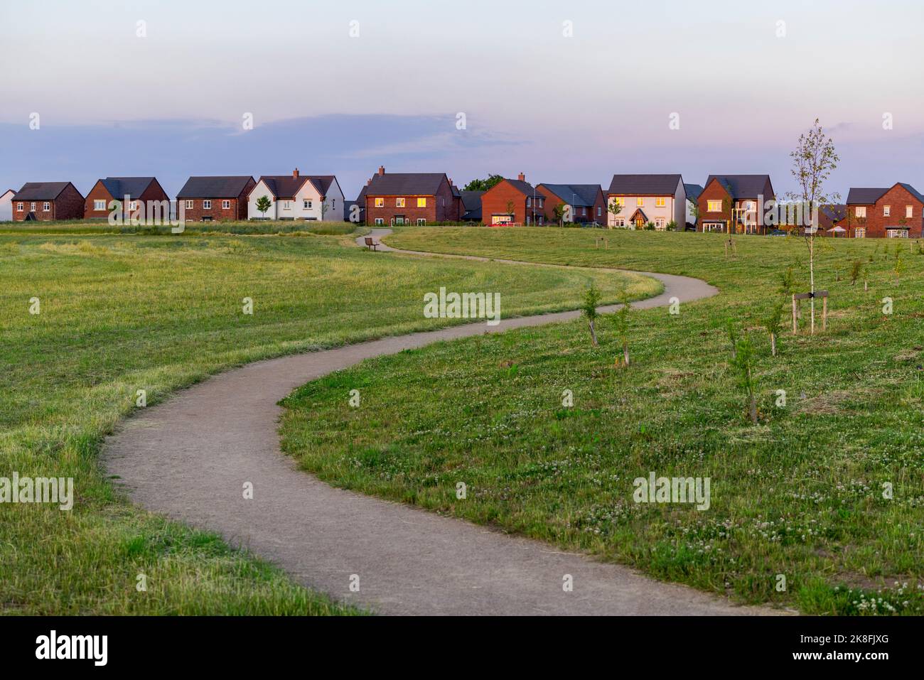 Winding houses hi-res stock photography and images - Alamy