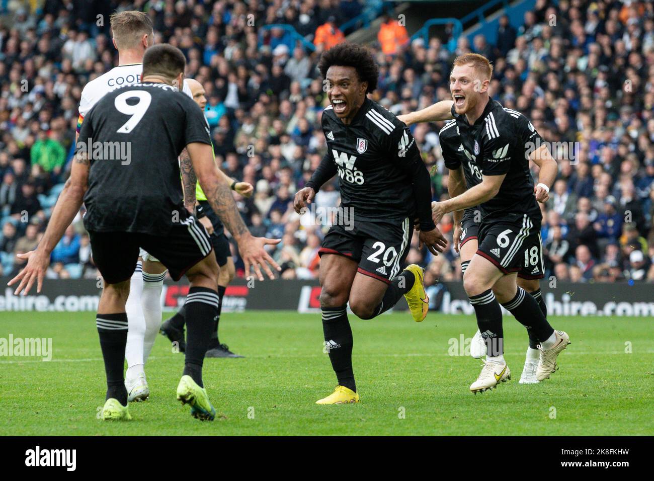 Fulham celebrate goal 2022 hi-res stock photography and images - Alamy