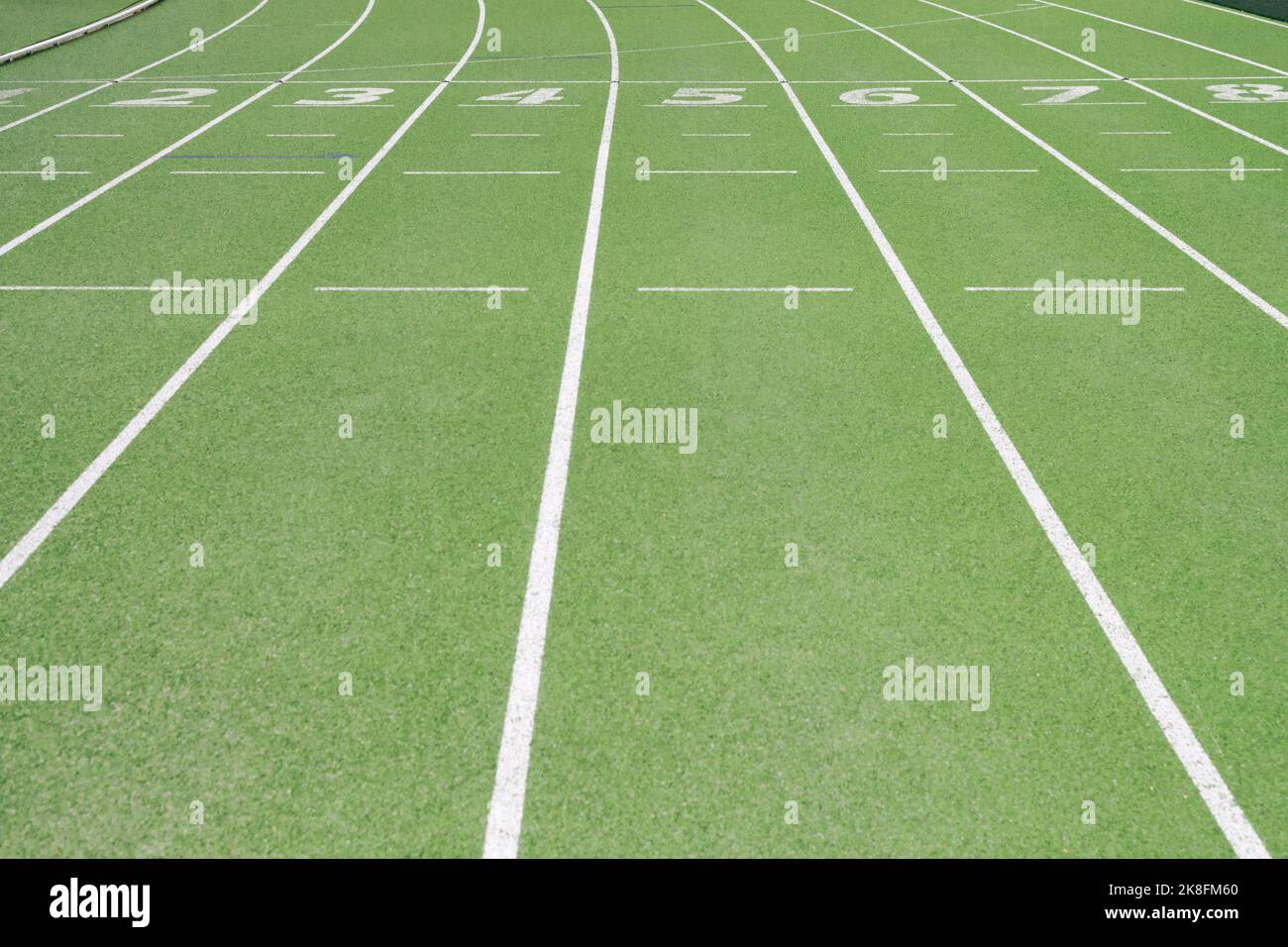 Running track field numbers hi-res stock photography and images - Alamy