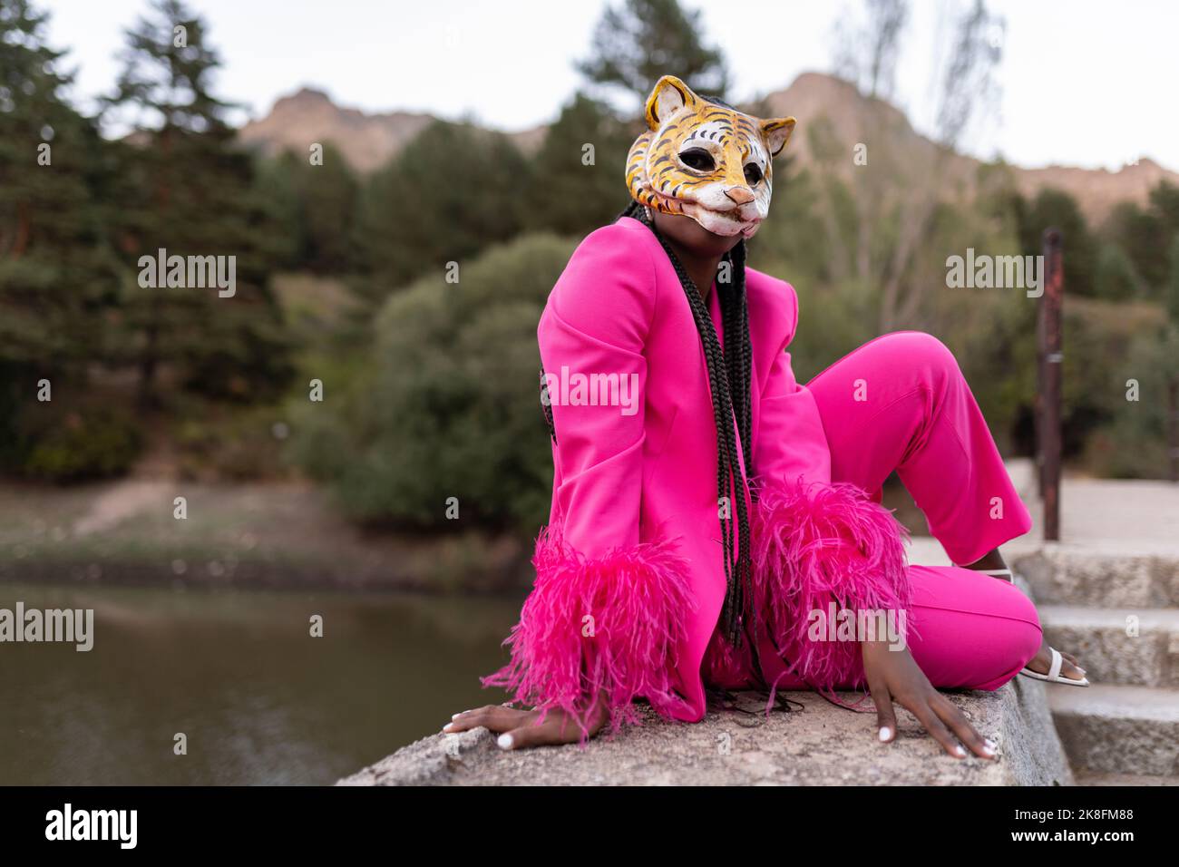 Tiger mask hi-res stock photography and images - Alamy