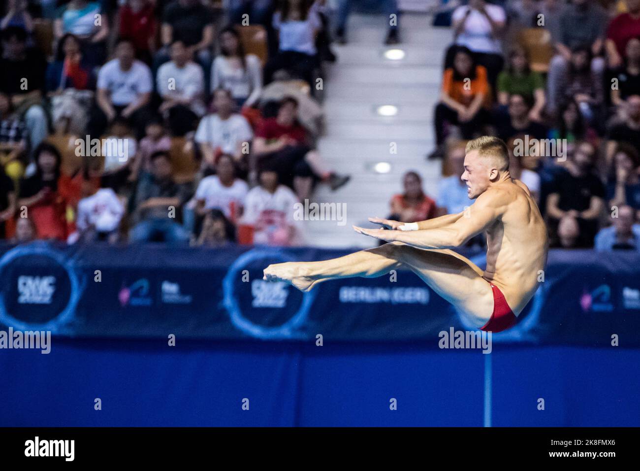 Berlin, Germany. 23rd Oct, 2022. Water diving: World Cup, decision ...