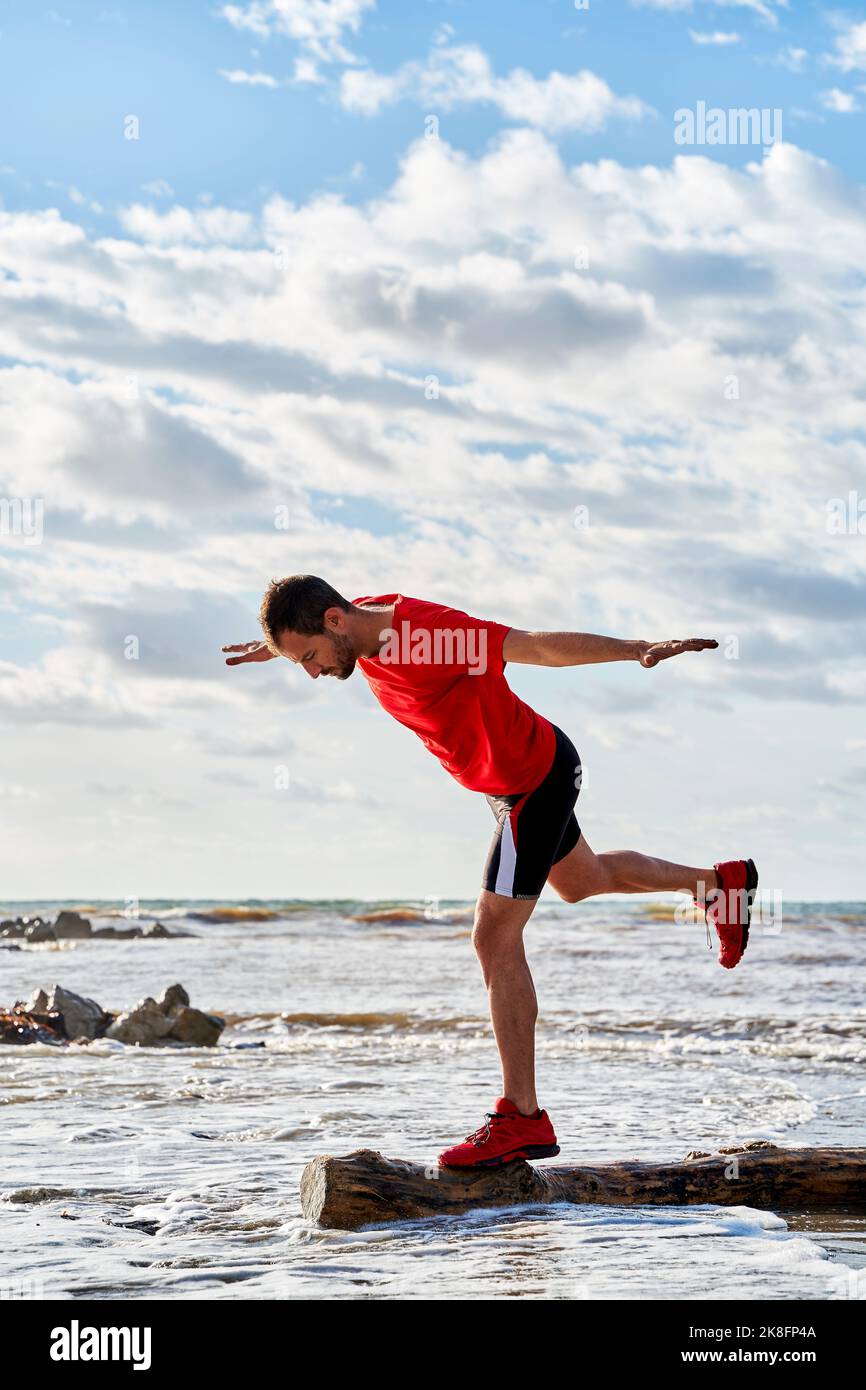 Log over the water hi-res stock photography and images - Alamy