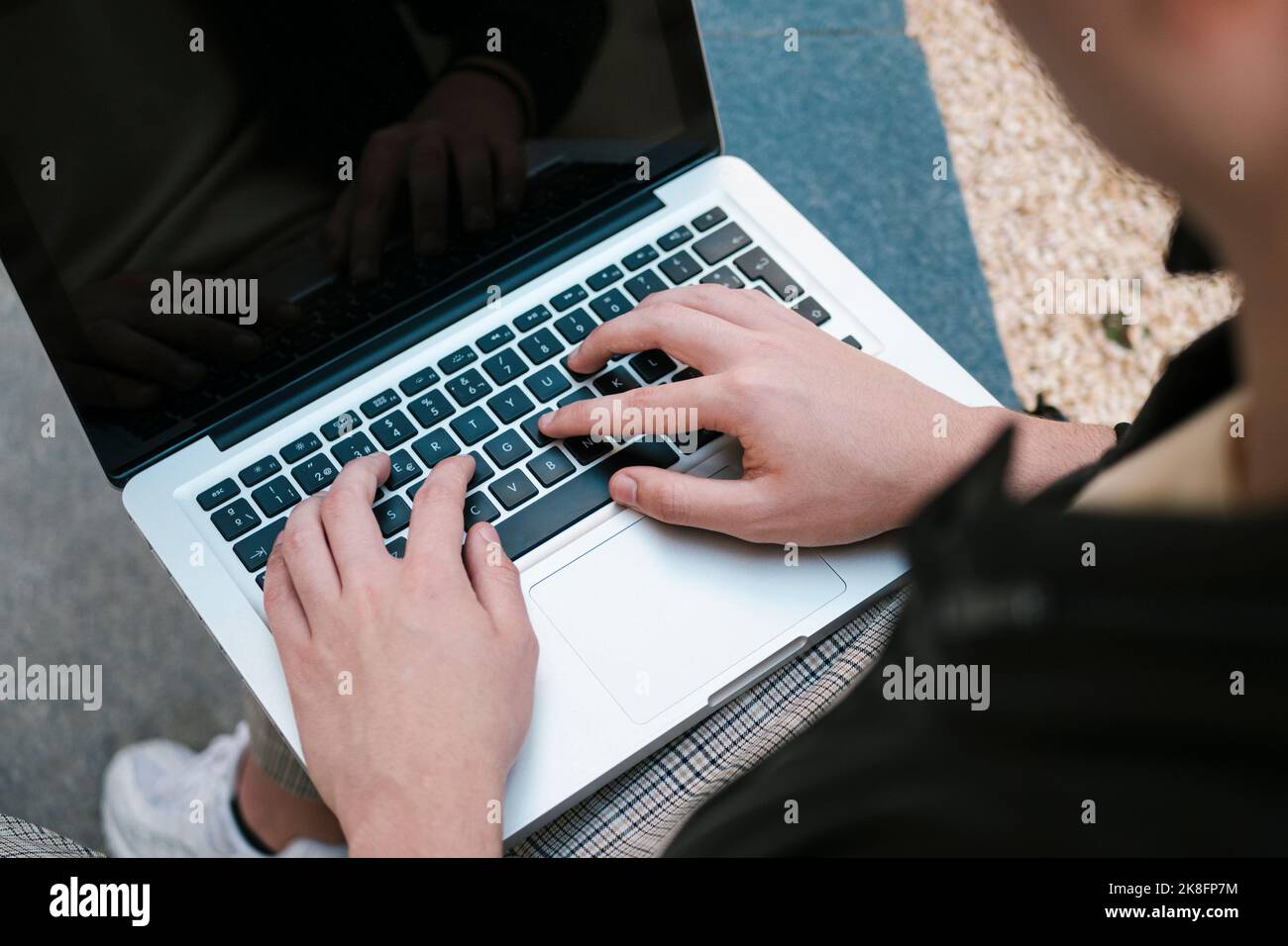 Male student wall on hi-res stock photography and images - Alamy