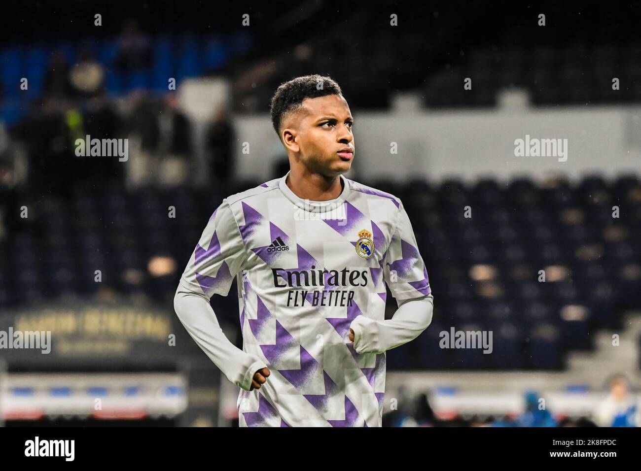 MADRID, SPAIN - OCTOBER 22: Rodrygo of Real Madrid CF during the match ...