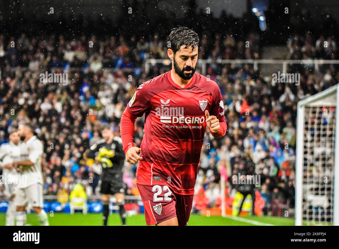 MADRID, SPAIN - OCTOBER 22: Isco Alarcon of Sevilla CF during the match ...