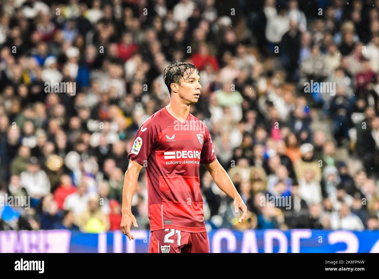 MADRID, SPAIN - OCTOBER 22: Oliver Torres of Sevilla CF during the ...