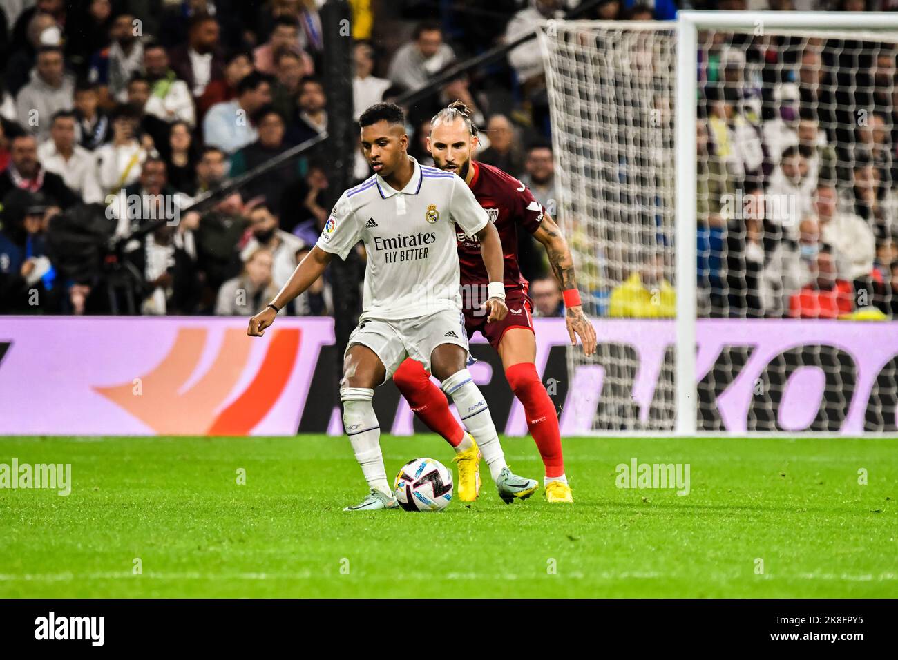 MADRID, SPAIN - OCTOBER 22: Rodrygo of Real Madrid CF during the match ...