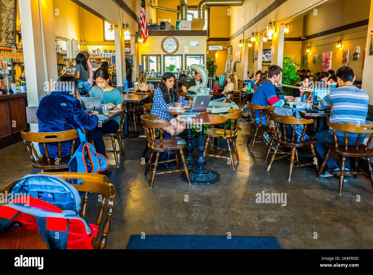 Berkeley, California, USA, University of California, Berkeley, Crowd ...
