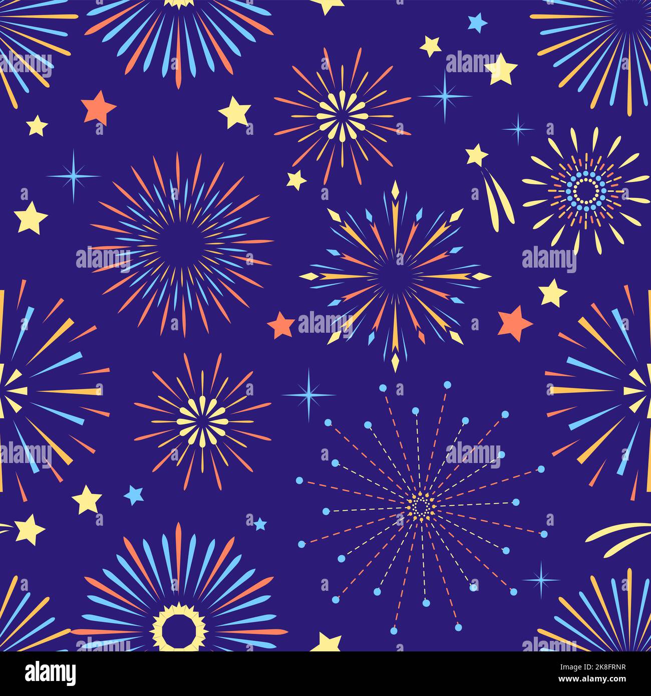 Spectacular fireworks Stock Vector Images - Alamy