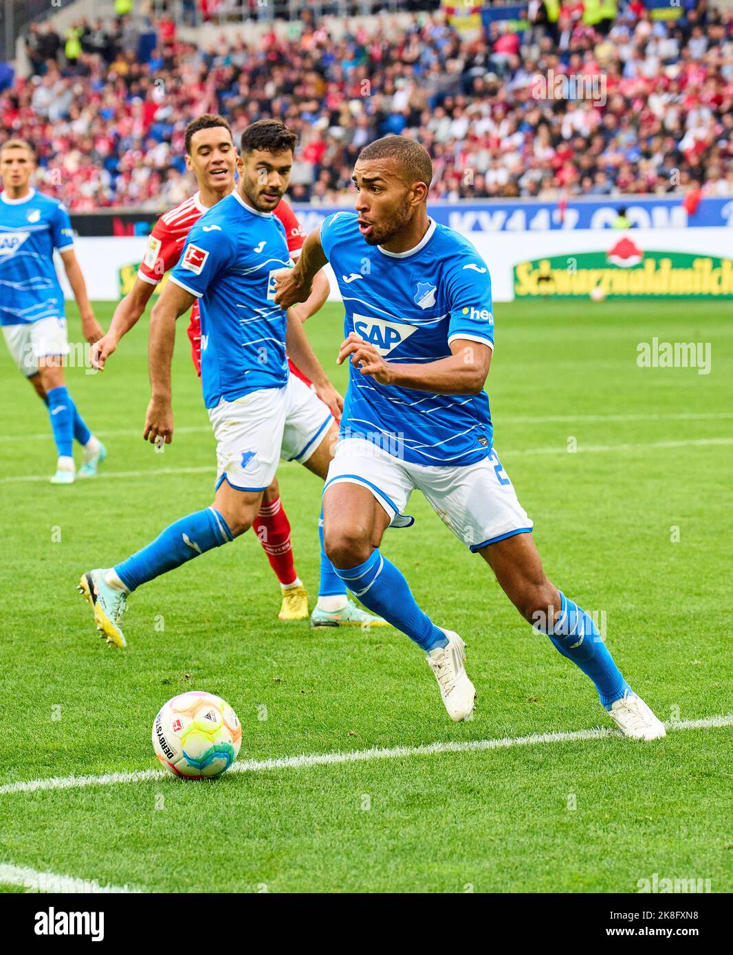 Munich, Germany. 22nd Oct, 2022. Kevin AKPOGUMA, Hoff 25 in the match ...