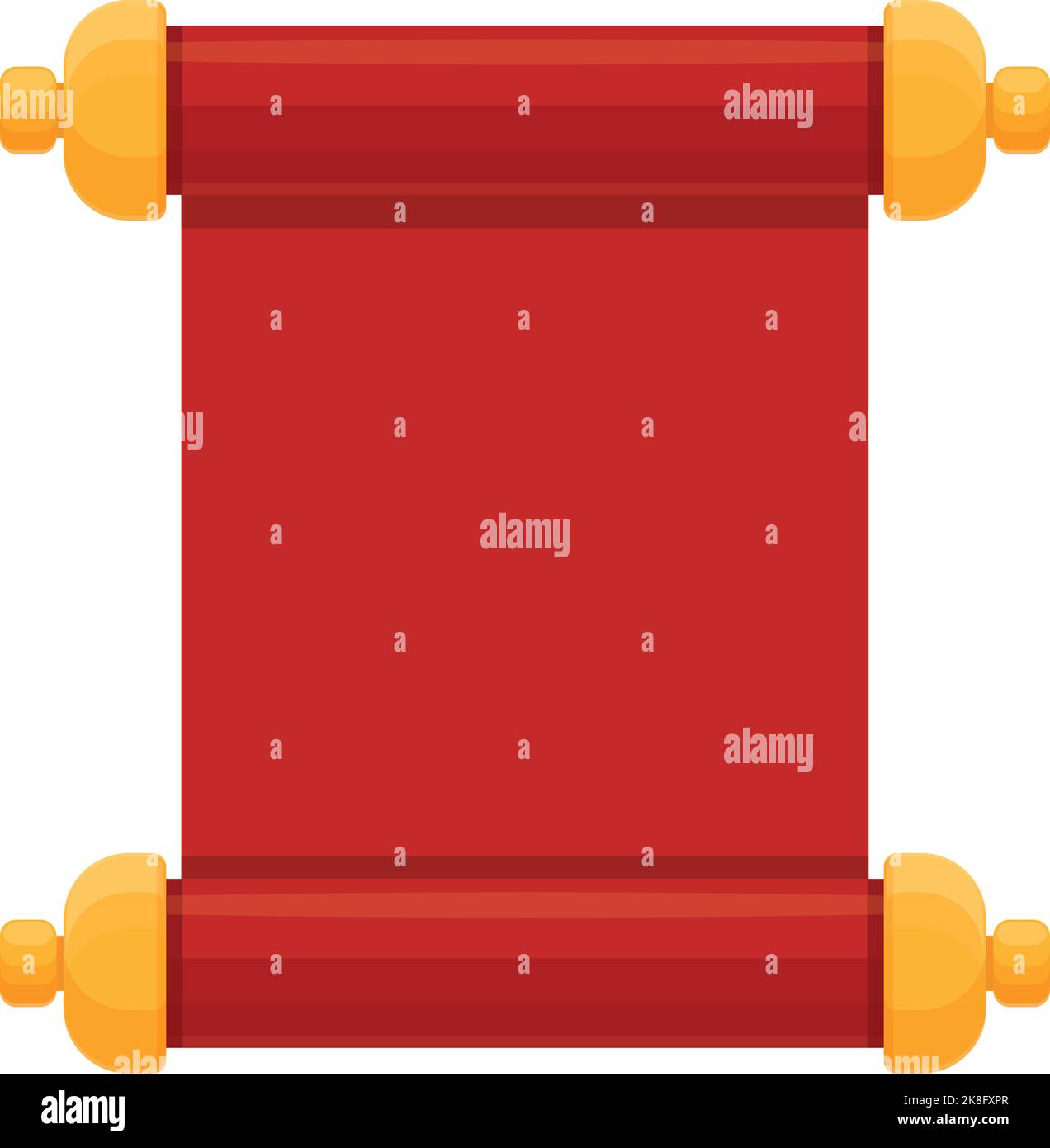 Cny scroll icon cartoon vector. Lunar spring. Festival new year Stock ...