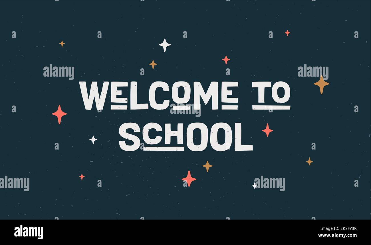 Hello. Poster with hand drawn lettering Hello. Hand drawn vintage ...